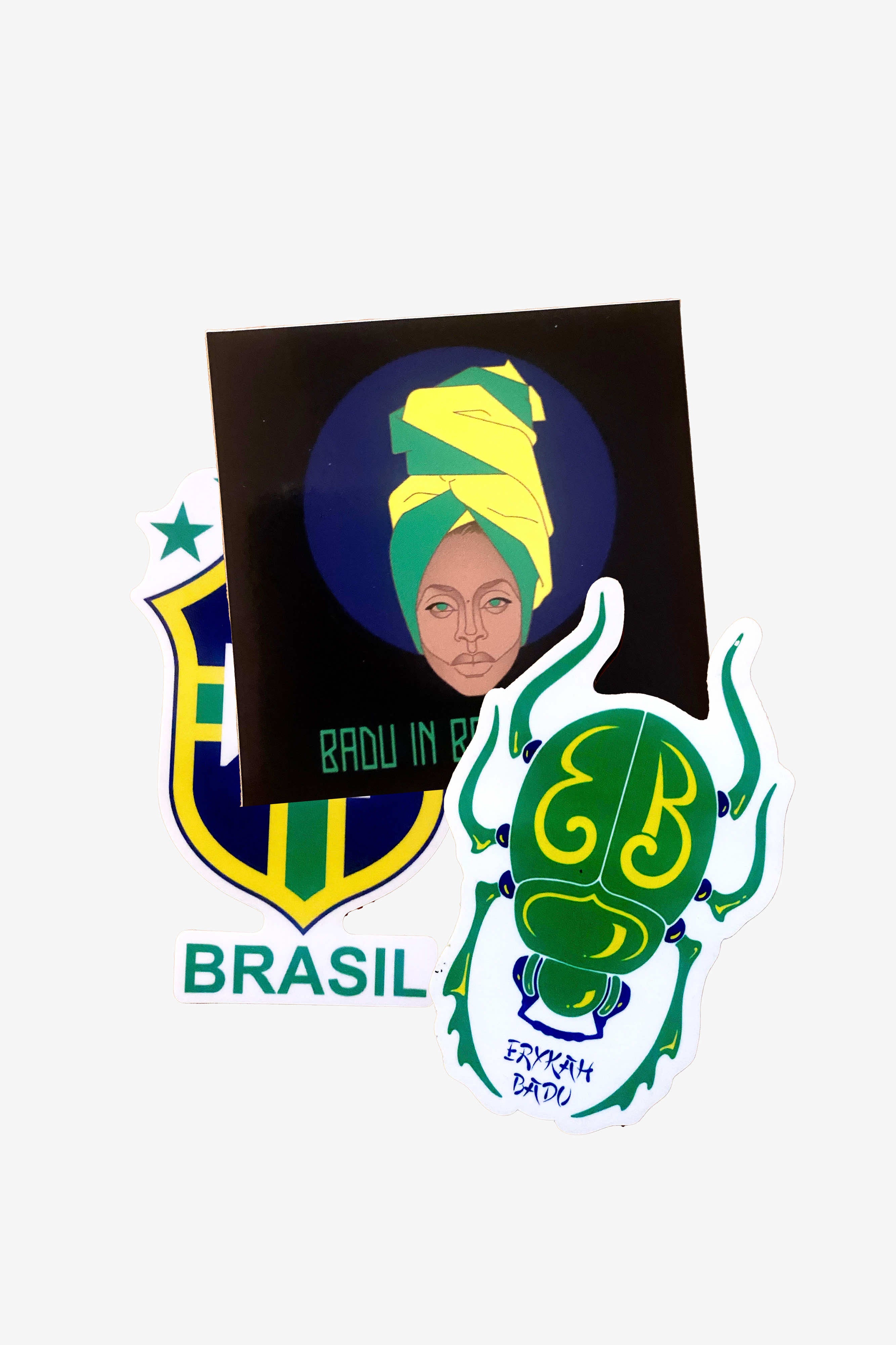 Badu in Brasil 2024 Sticker Pack – Badu World Market
